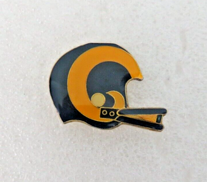 Vintage Los Angeles Rams Enamel NFL Helmet Lapel Tie Hat Pin | eBay