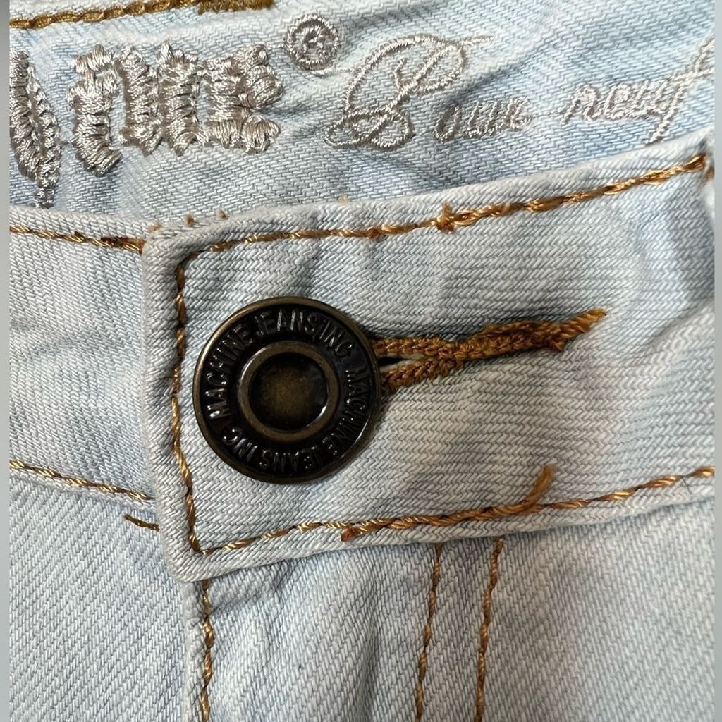 NWT Machine Distressed Rhinestone Jeans 27 | eBay