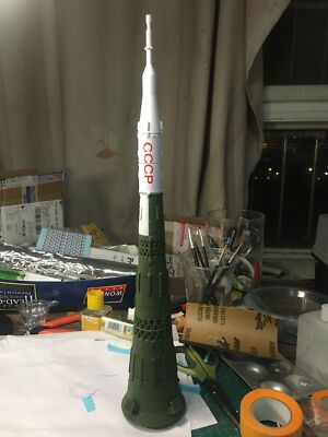 NEW 1:250 Scale CCCP N1 Landing moon rocket model Finished Painted ...