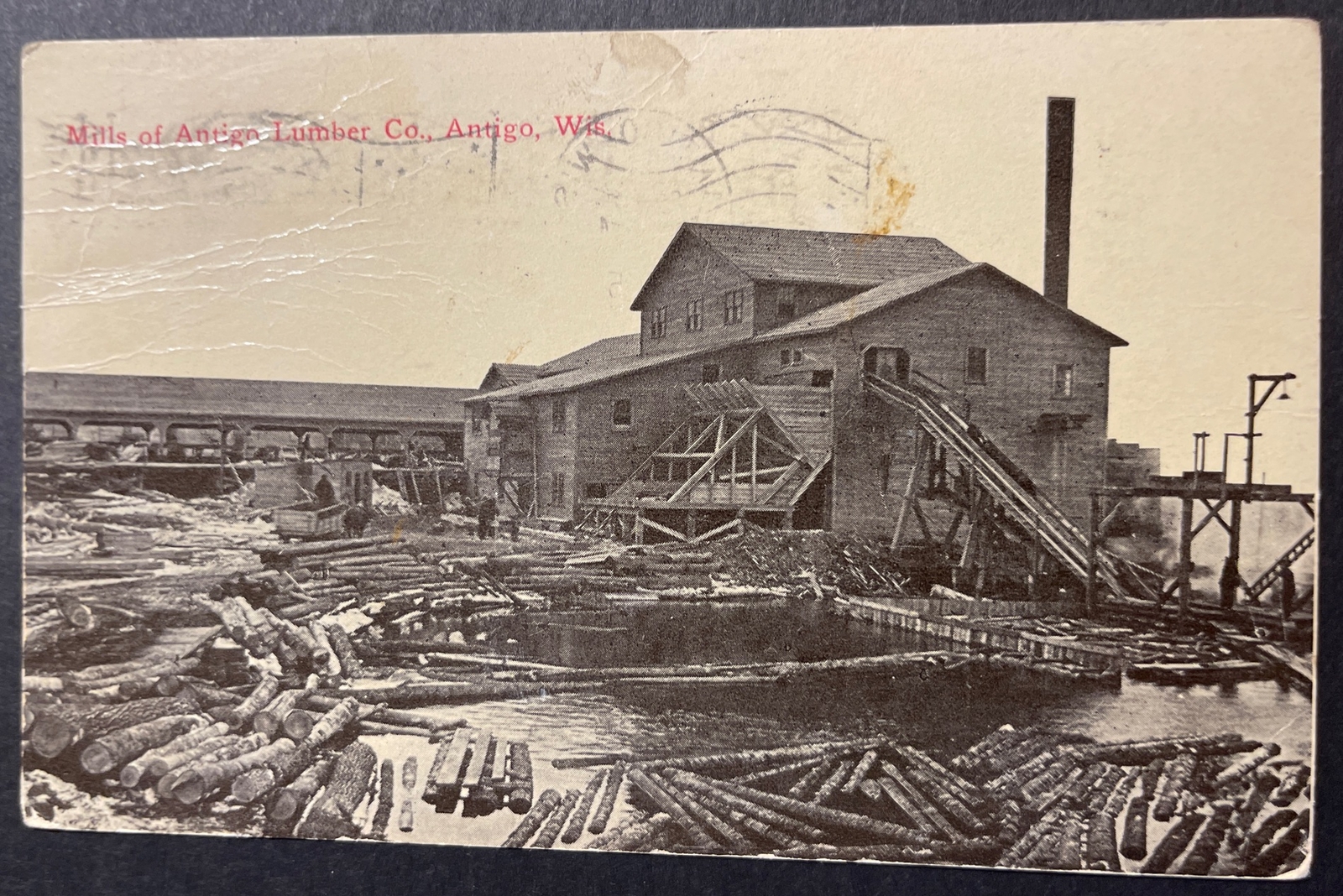 Mills of Antigo Lumber Co Antigo Wisconsin printed 1915 | eBay