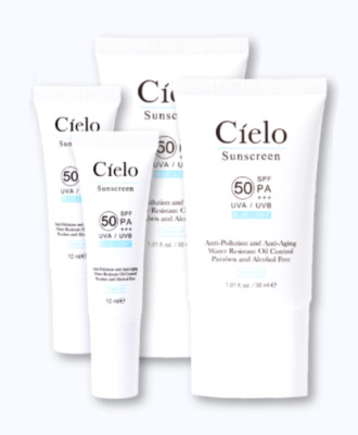 4x Cielo Sunscreen Blue Light SPF50 Anti Pollution Skin Oil Control ...