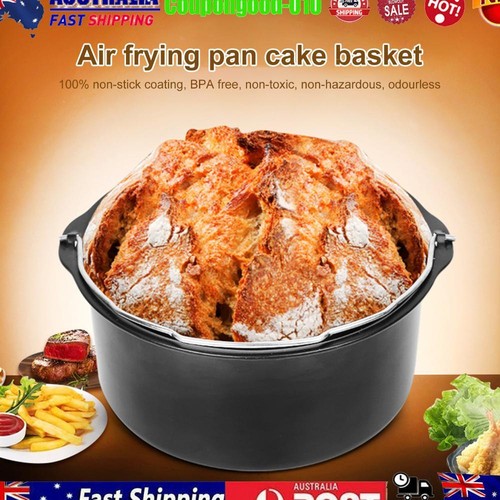 7/8/9inch Meat Food Dinner Plate Reusable Round Cakes Mold Air Fryer ...