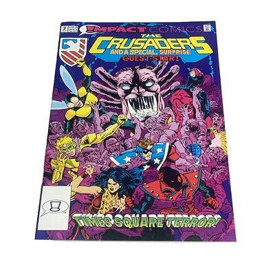 Impact Comics The Crusaders #3 Times Square Terror! 1992 | eBay