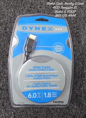 Dynex 6 Foot HDMI Cable | eBay