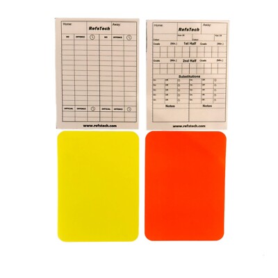 Referee Write-on Card Stickers - RefsTech - Promotional Price! | eBay