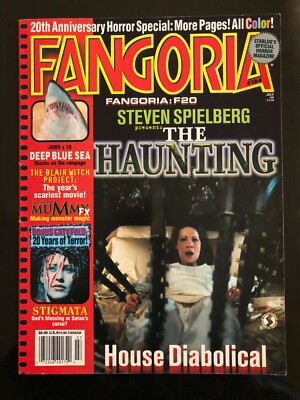 FANGORIA MAGAZINE 184 1999 20th ANNIVERSARY HORROR ISSUE UNREAD RARE ...