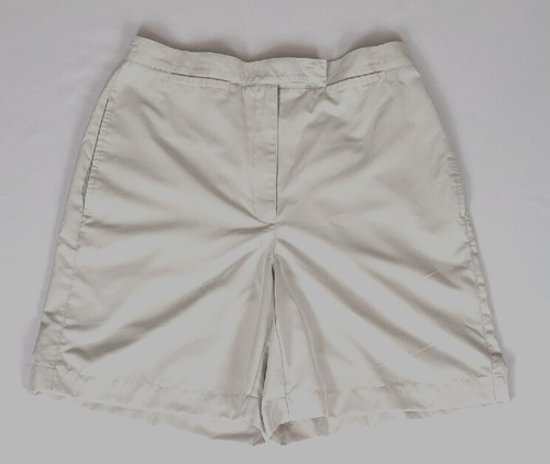 Liz Golf Women's Size 8 Inseam 7" Light Khaki Coolmax Polyester Easy ...