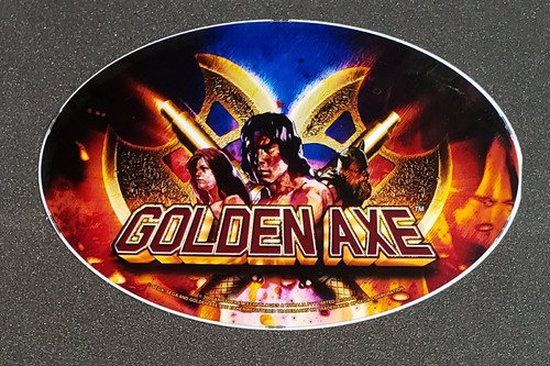 Aristocrat Slot Machine Topper Insert GOLDEN AXE | eBay