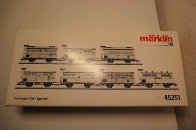 Märklin H0 45251 Güterwagen-Set Bierwagen der Epoche 1 neu/OVP | eBay.de