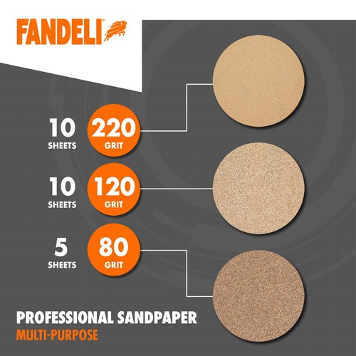 | Pack Multi-Purpose Sandpaper Pack + Waterproof Sandpaper | 50 Sheets ...