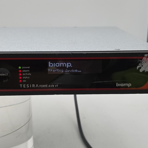 BIAMP TESIRA FORTE DAN VT Digital Audio Server - Unit Only | eBay