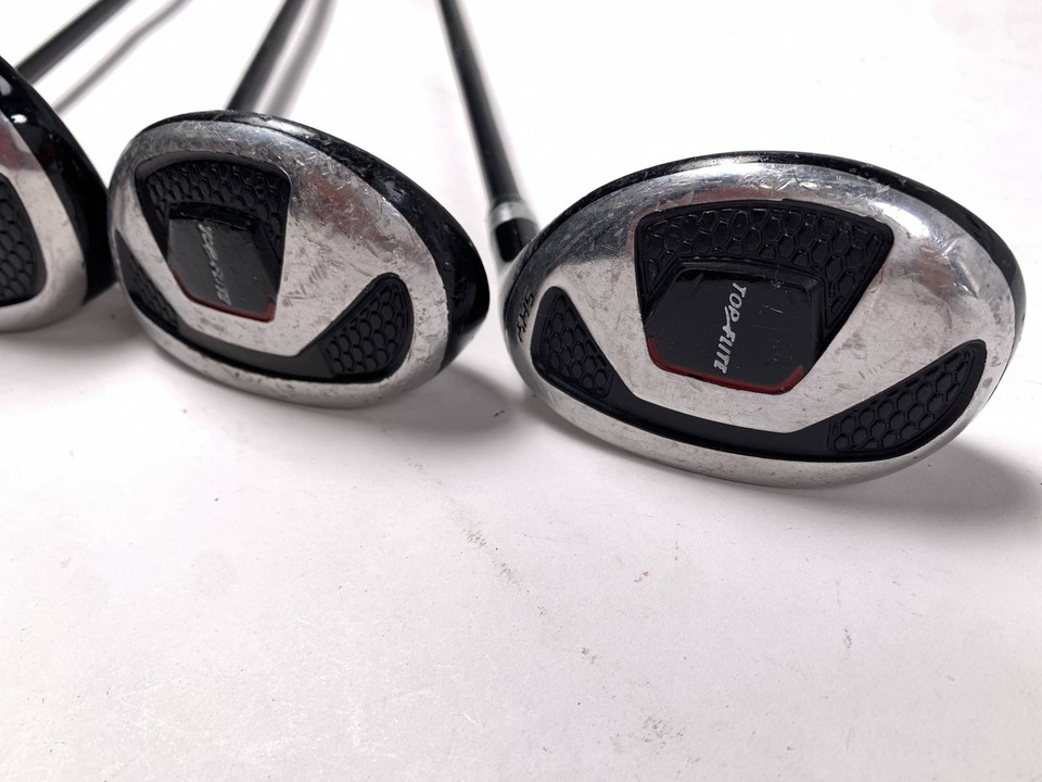 Top Flite Club Set 3W 4H-5H 8-PW Senior Graphite Mens RH | eBay