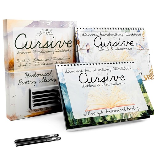 Grooved Cursive Handwriting Workbook by - Magic Reusable Grooved ...