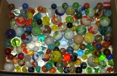 😎250 Vintage Collectors Marbles-Different Makers-VG+ Mint Great Lot ...