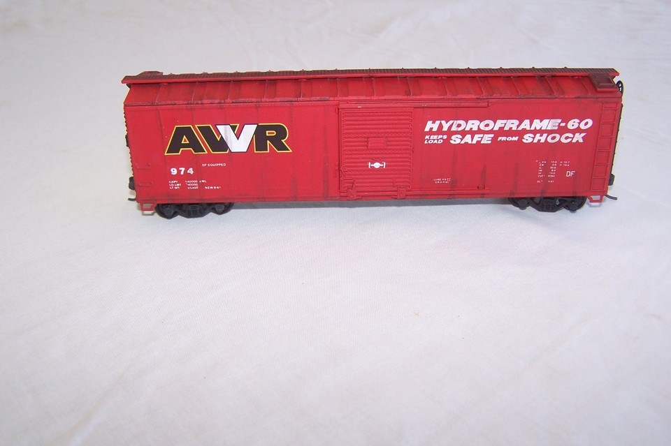 AWVR UNSTOPPABLE Movie HO Scale Athearn Boxcar custom built & finished ...