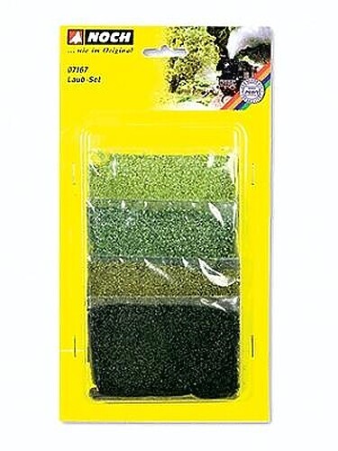Noch Leaf Foliage Set - Model Railroad Grass Earth - #7167 | eBay
