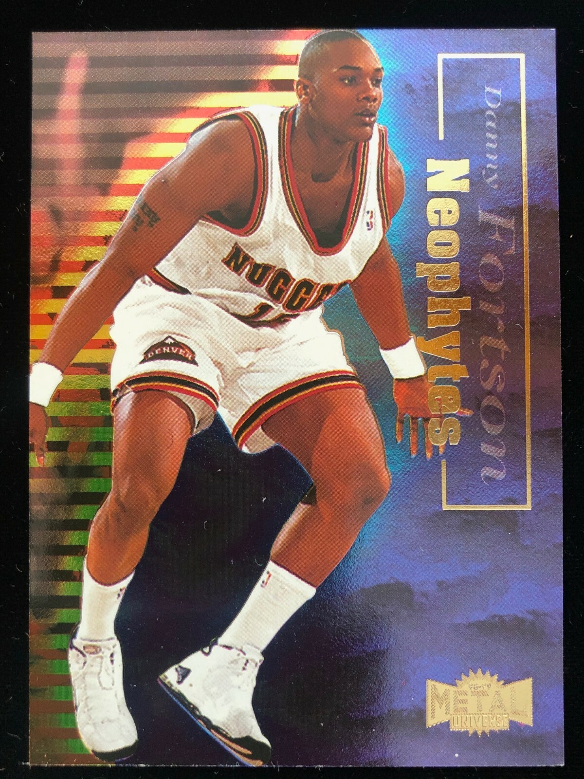 1998-99 Skybox Metal Neophytes #5 Danny Fortson Denver Nuggets ...