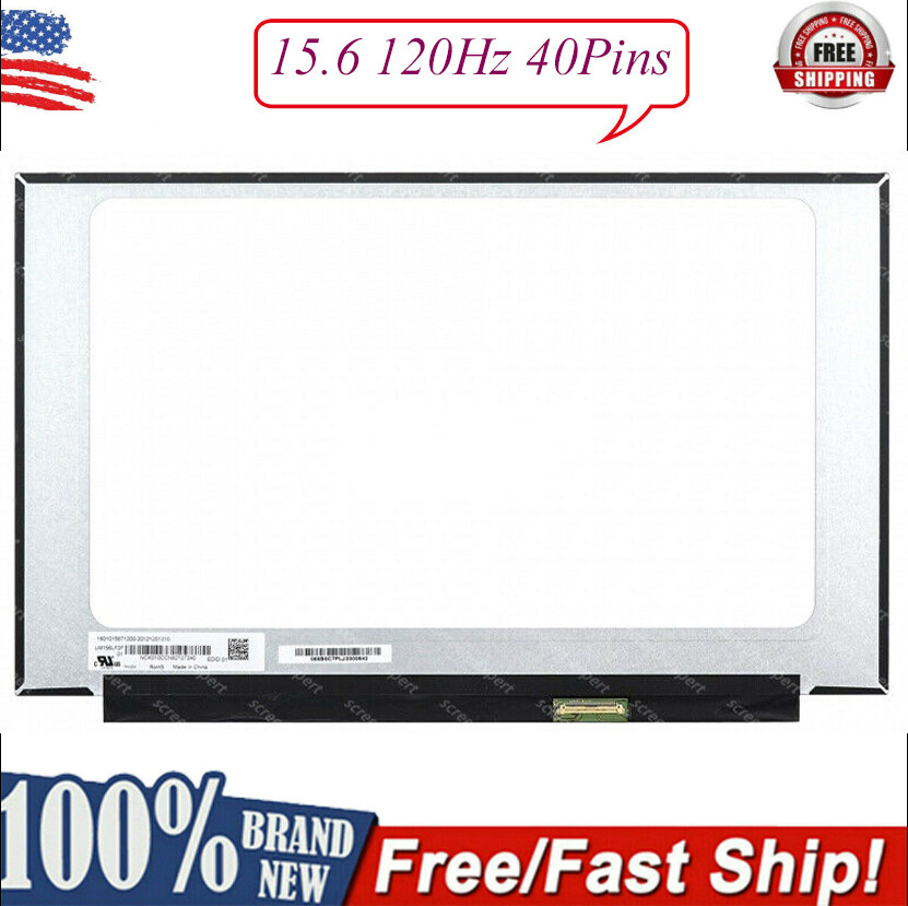 New FRU BO NV156FHM-NX1 V8.0 FHDI 5D10W86614 SBB0Y65752 120 144Hz IPS ...