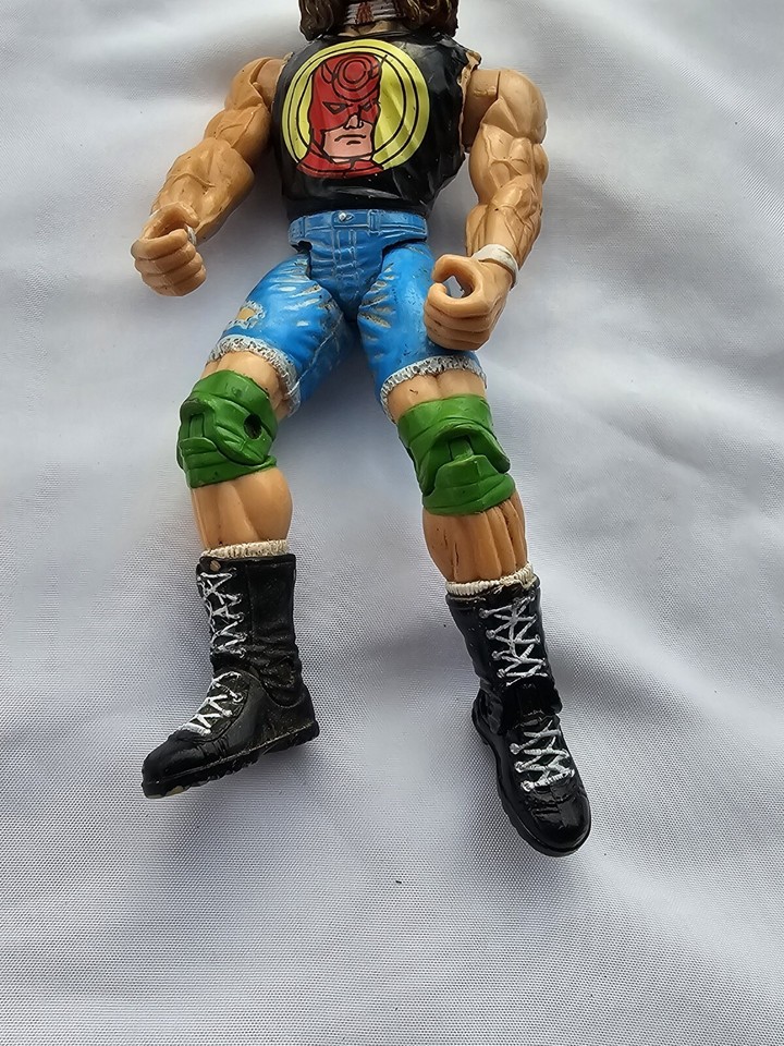 1999 ToyBiz RAVEN Daredevil shirt ECW WCW Bruisers Wrestling Action ...