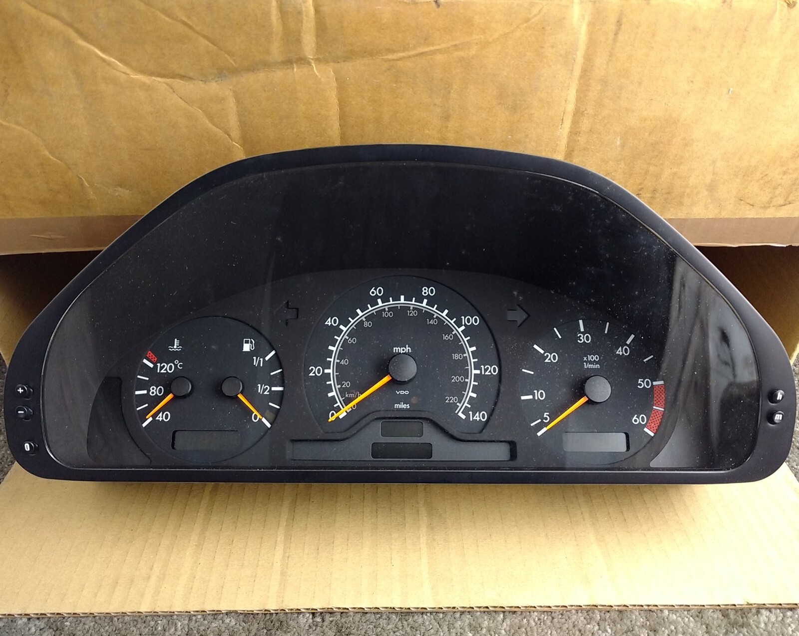 NEW Mercedes W202 C Class Instrument Cluster Speedo Speedometer NOS ...