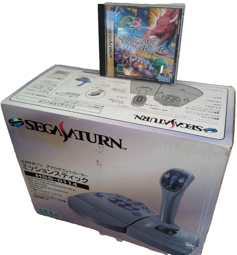 Sega Saturn Analog Controller Mission Stick space harrier | eBay