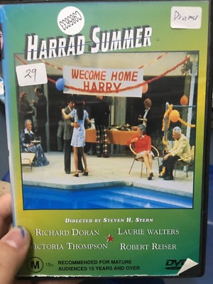 Harrad Summer ex-rental region 4 DVD (1974 drama movie) 9318500007278 ...