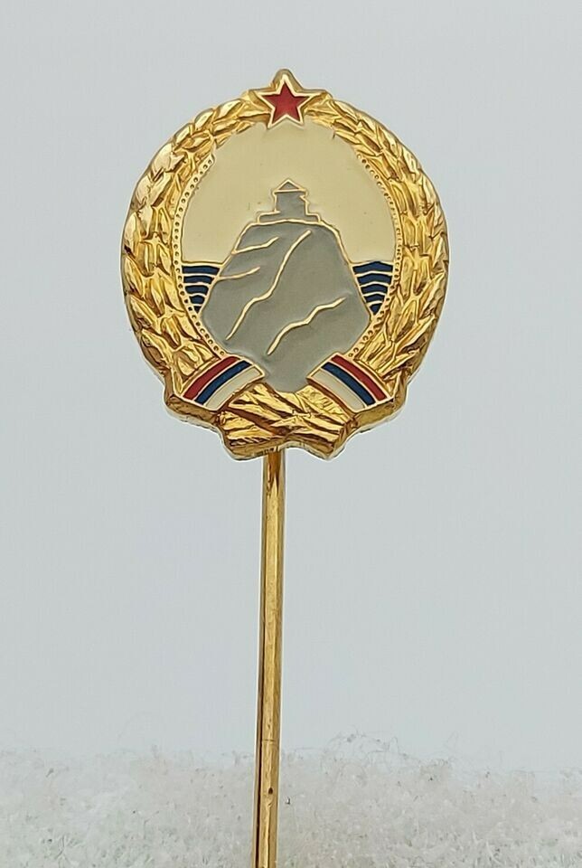 Coat of Arms of the Socialist Republic of Montenegro Yugoslavia SFRJ ...