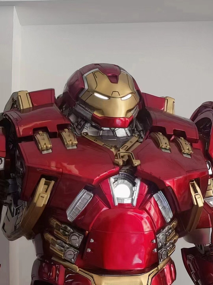 Custom Made Super Hero 1/2 MK44 Hulkbuster Veronica Resin Painted LED Statue | eBay