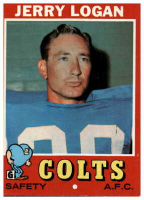 1971 Topps Jerry Logan 134 | eBay