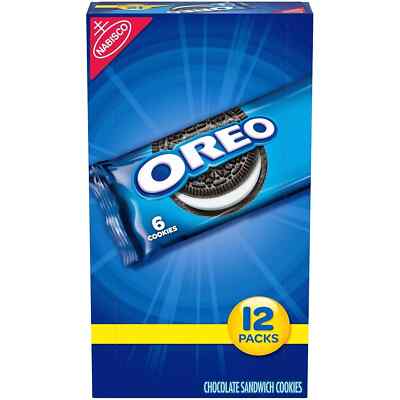 SM Oreo Cookie Single Serve Packs 2.4oz each (12X2.4 OZ) | eBay