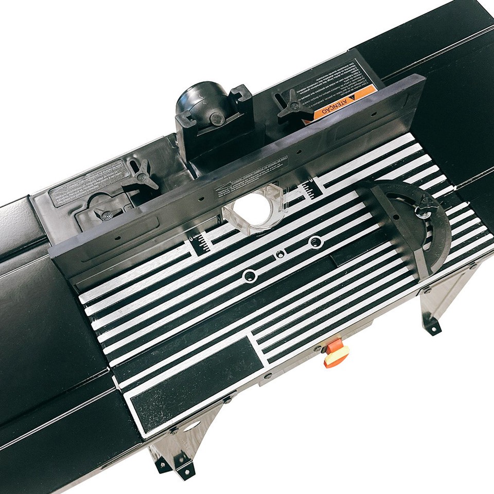 34" x 13" Aluminum Deluxe Router Table Benchtop On/Off Switch Routing ...