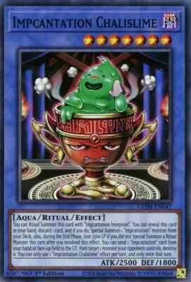 Yu-Gi-Oh! - Impcantation Chalislime - GEIM-EN047 - Super Rare - 1st Ed ...