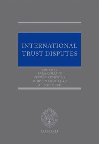 International Trust Disputes by Steven Kempster (2012, Hardcover) for ...