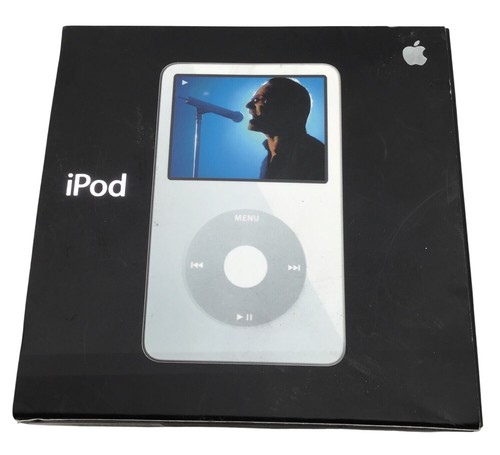 Apple iPod Classic 30GB White Video MP3 Player Model A1136 New In ...