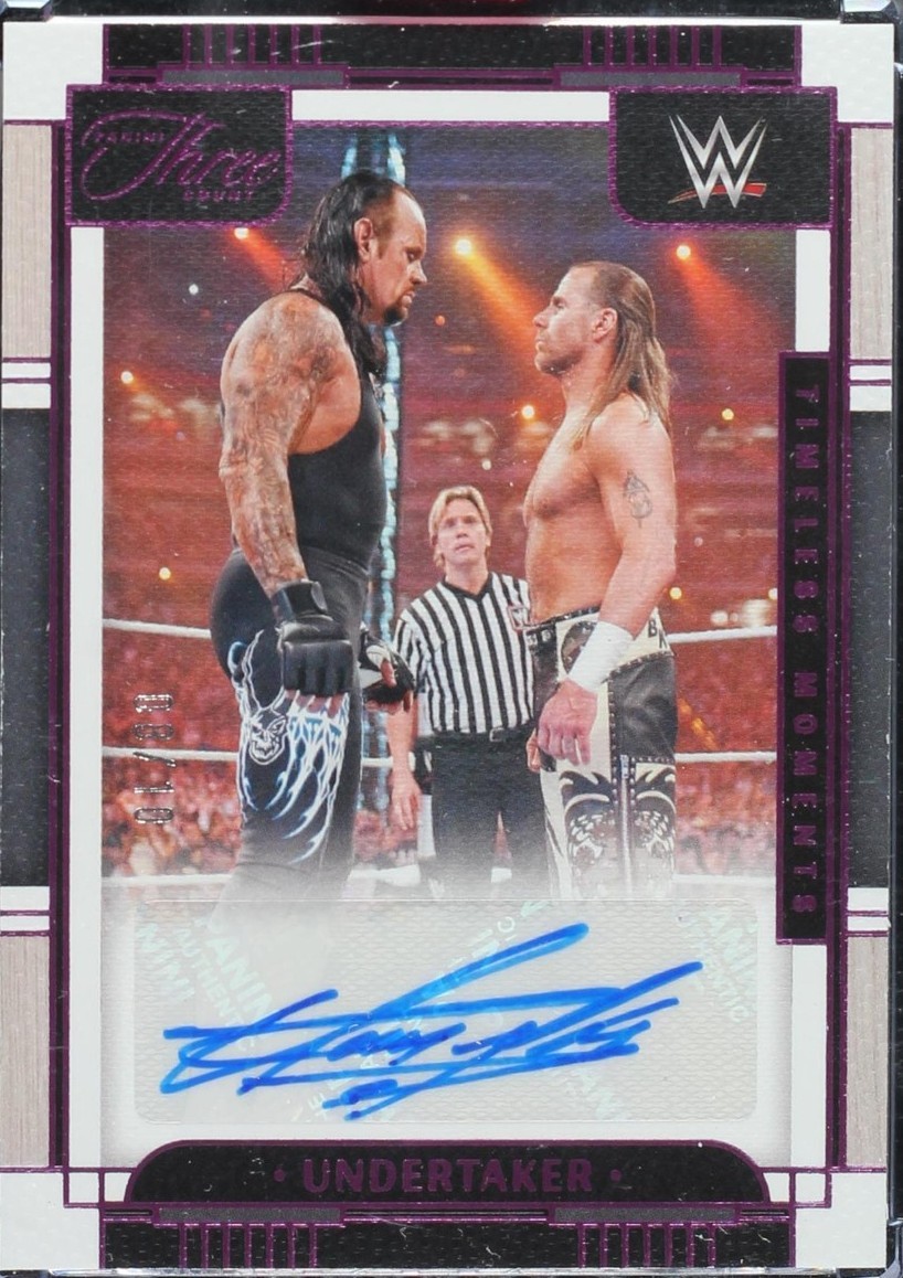 2024 Panini Three Count WWE - Timeless Moments Autographs Vertical ...