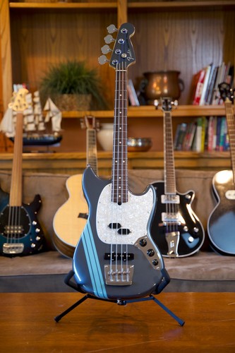 Fender Mustang Vintera Bass Competition Custom Paul Waller Build | eBay