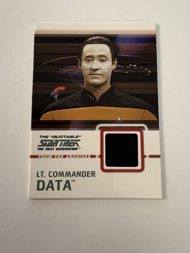 Rittenhouse Star Trek The Next Generation From The Archives Lt ...