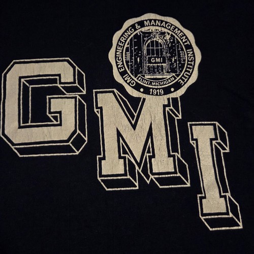 Vintage 80s Gmi Champion T Shirt Large Usa Made Michigan General Motor ...