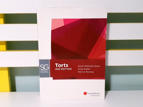 Torts 2nd Edition! 2012 LexisNexis Law Study Guide Book by Sarah ...