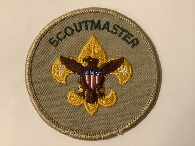 Boy Cub Scout Scoutmaster Adult Position Patch Lot GS | eBay