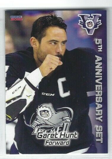 2021-22 Jacksonville Icemen (ECHL) 5th Anniversary Garet Hunt | eBay