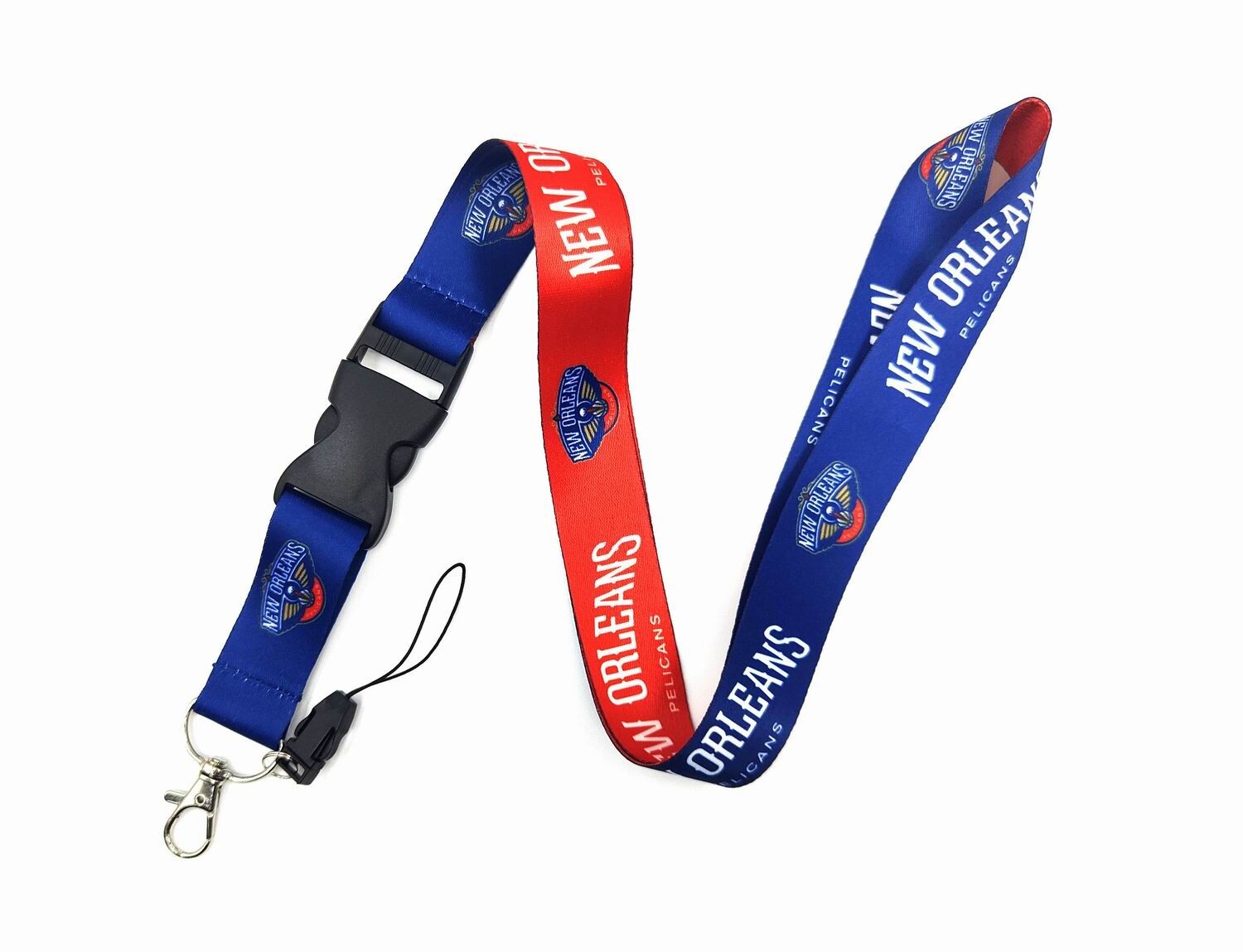 New Orleans Pelicans NBA Lanyard - 22" w/ Quick Release & Breakaway ...