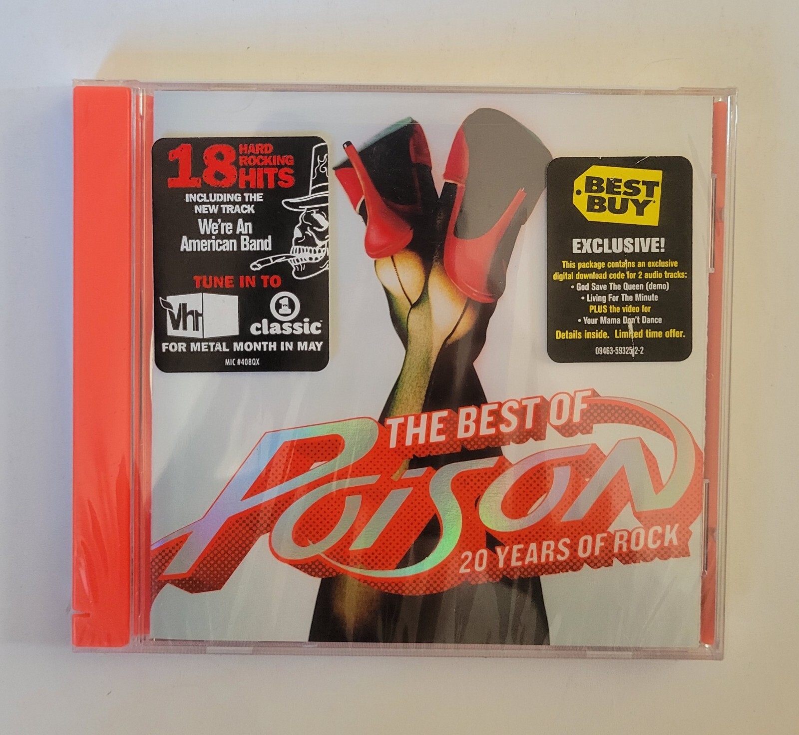The Best of Poison 20 Years of Rock CD 2006 Capitol Records for sale ...