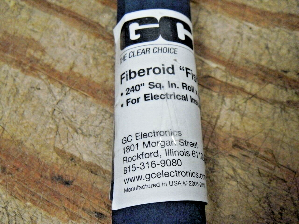 GC ELECTRONICS 560 ELECTRICAL INSULATION 10" x 24" FIBROID FISH PAPER ...
