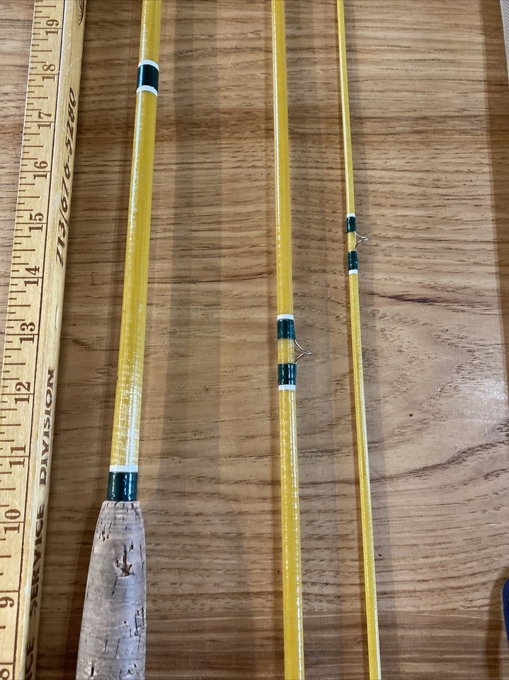 Vintage Shakespeare fly rod model FHJ three piece with bag And hard ...