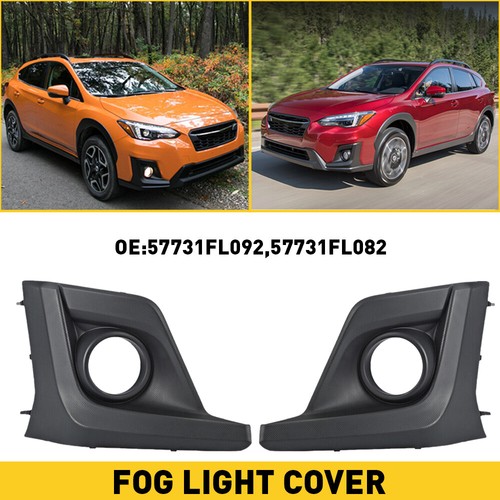 2x For 2018-2020 Subaru Crosstrek Left & Right Fog Side Light Cover ...