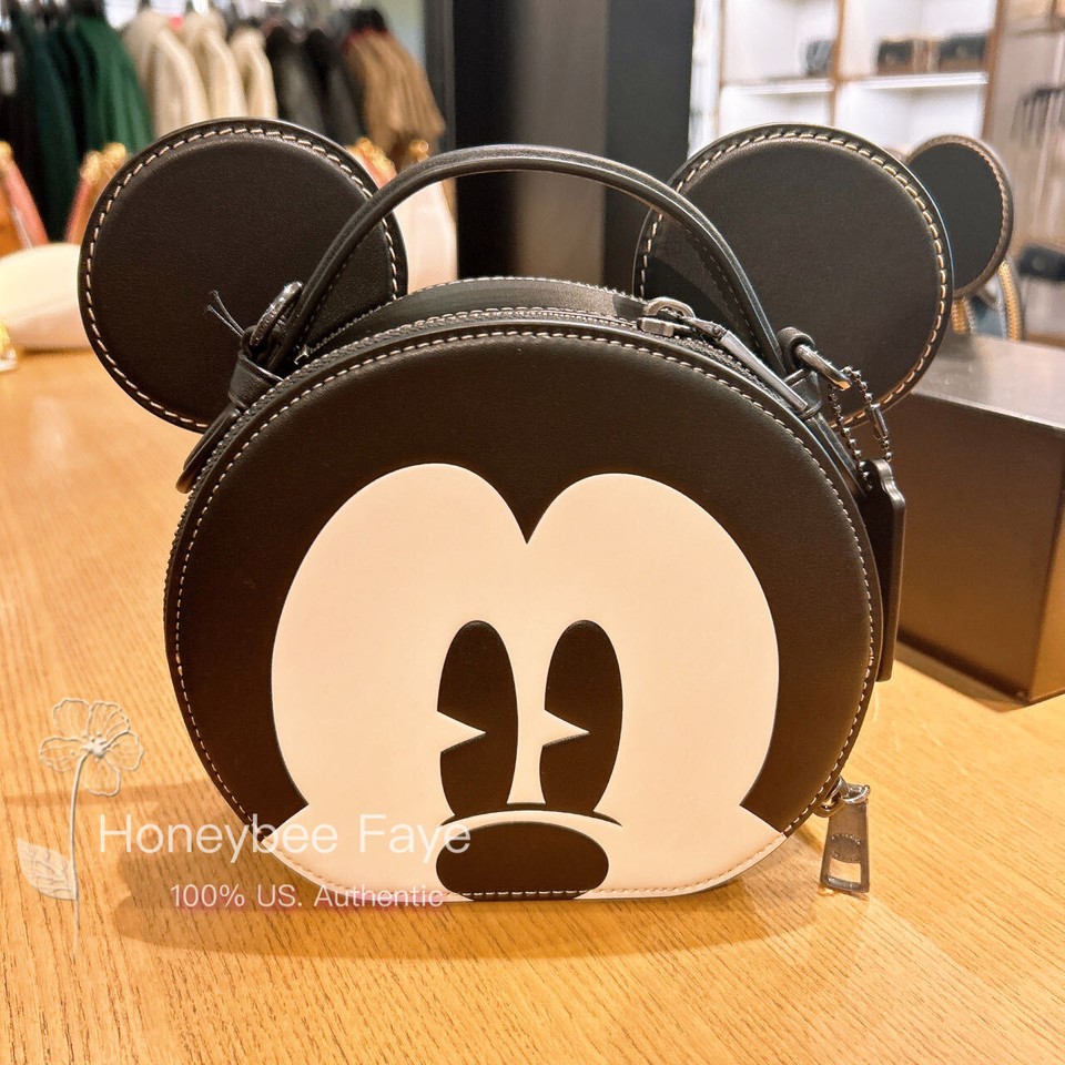 NWT Disney X Coach Mickey Mouse Ear Bag CM194/CM840 | eBay