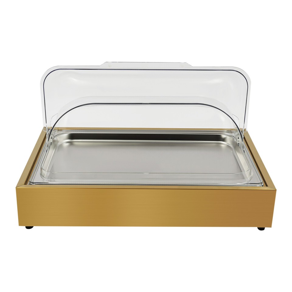 Buffet Cold Serving Display Tray, Cooling Food Dishes Display Plate ...