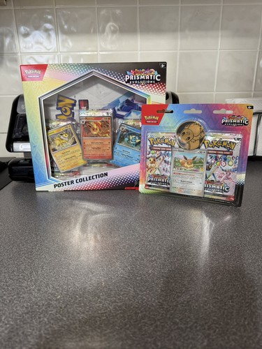 Prismatic Evolution Poster Collection/Blister 2 Pack | eBay