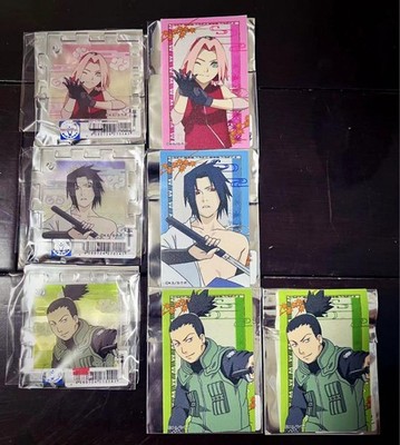 Naruto Shippuden Uchiha Sasuke Sakura Nara Shikamaru 7-Piece Sticker ...